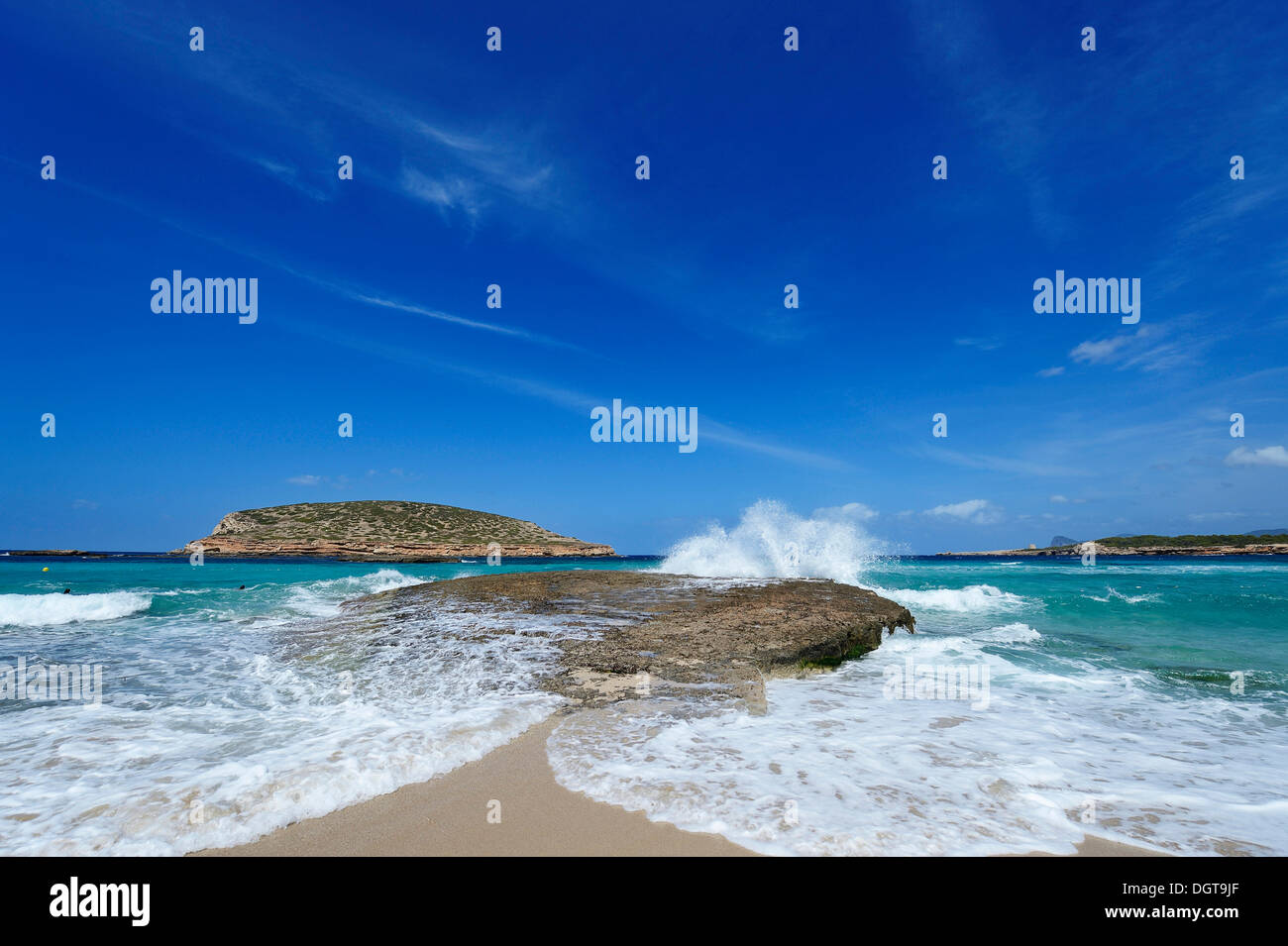 Cala Comte, Platges de Comte, Ibiza, Pitiusic Islands or Pine Islands ...