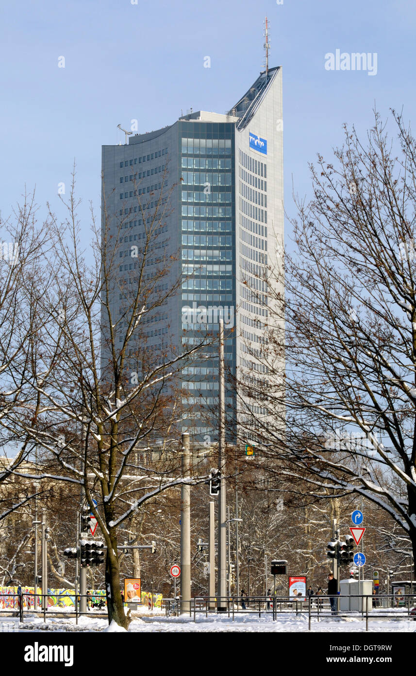 MDR building, Leipzig, Saxony Stock Photo - Alamy