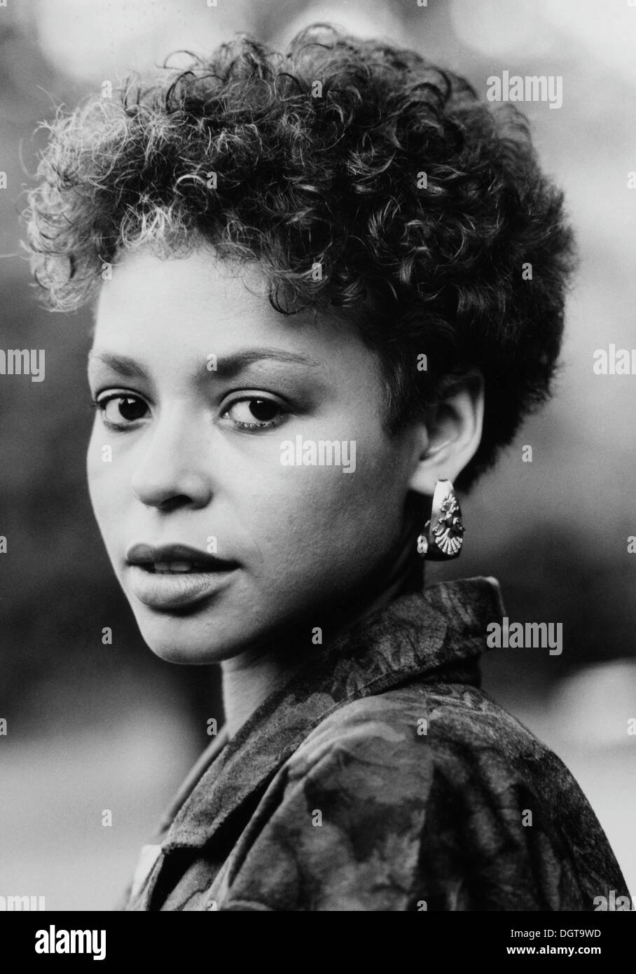 Young woman, East Germany, around 1986 Stock Photo - Alamy