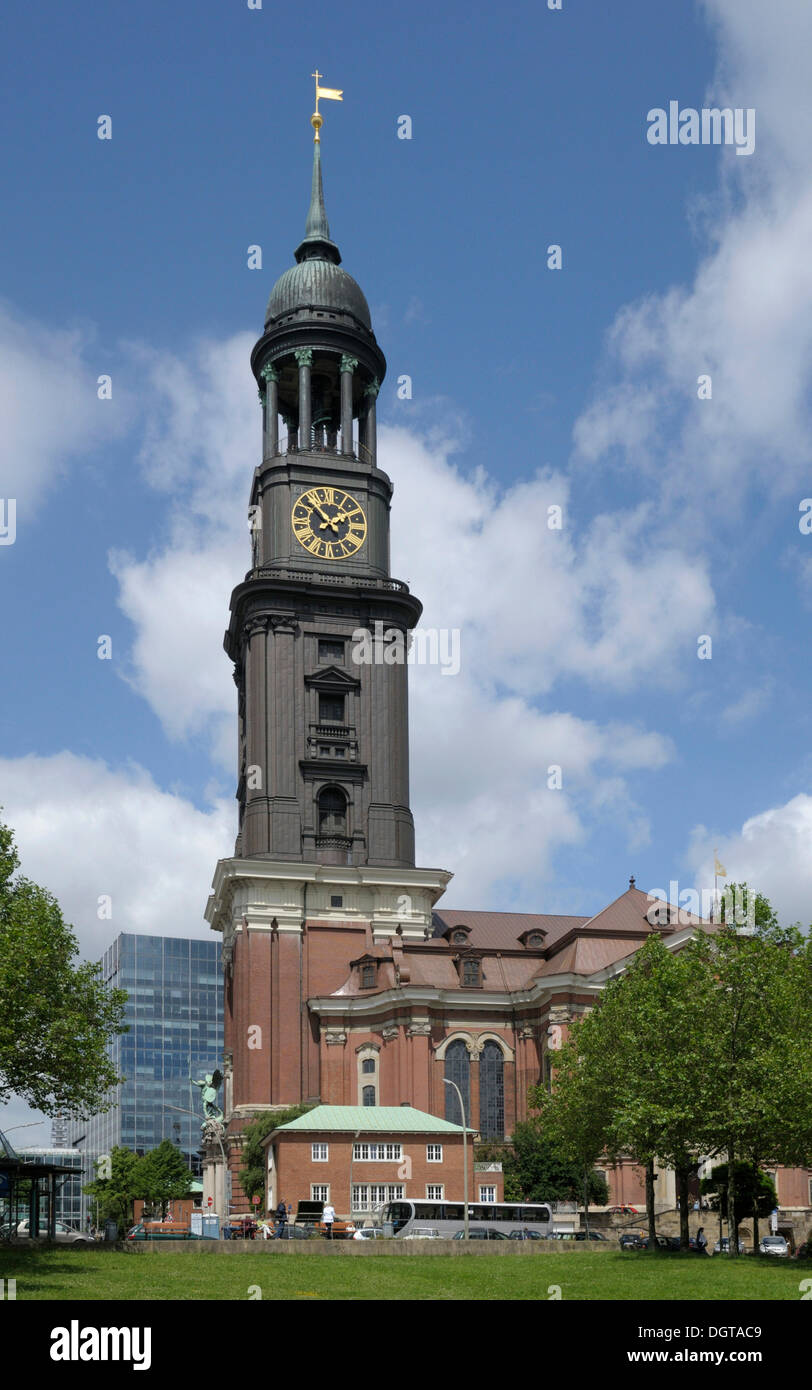 St. Michael's Church, Michel, Hamburg Stock Photo - Alamy