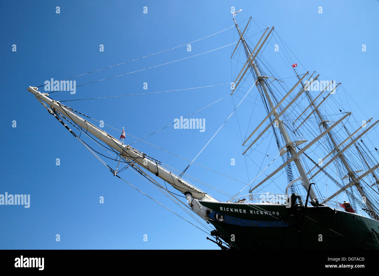 Museum ship Rickmer Rickmers, Hamburg Stock Photo - Alamy