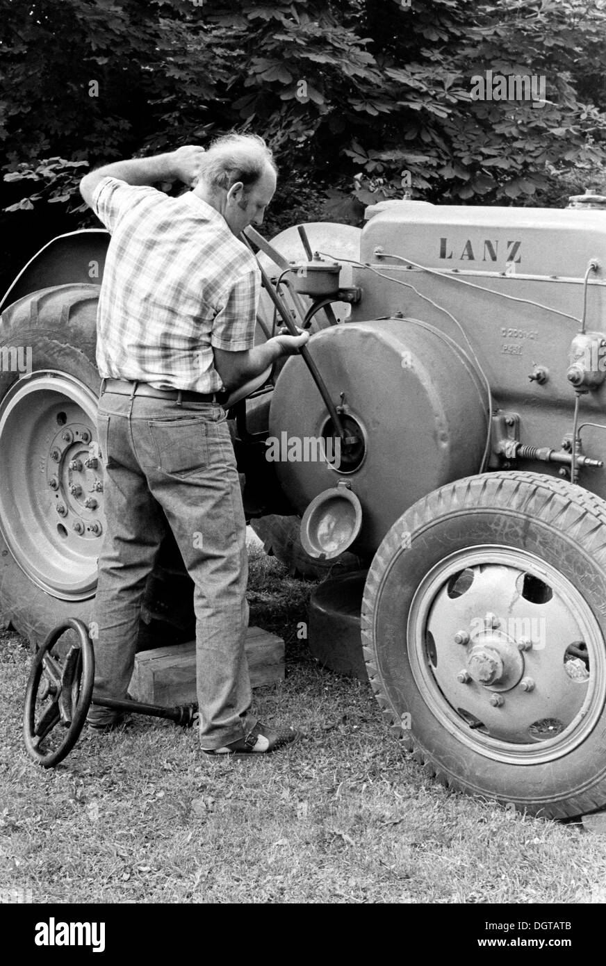 Lanz Bulldog Meeting, Markkleeberg, near Leipzig, East Germany, GDR ...