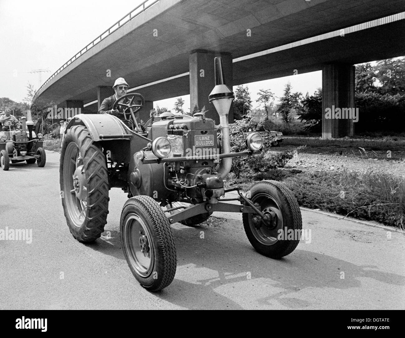 Lanz Bulldog Parade, grounds of the Agricultural Exhibition AGRA ...