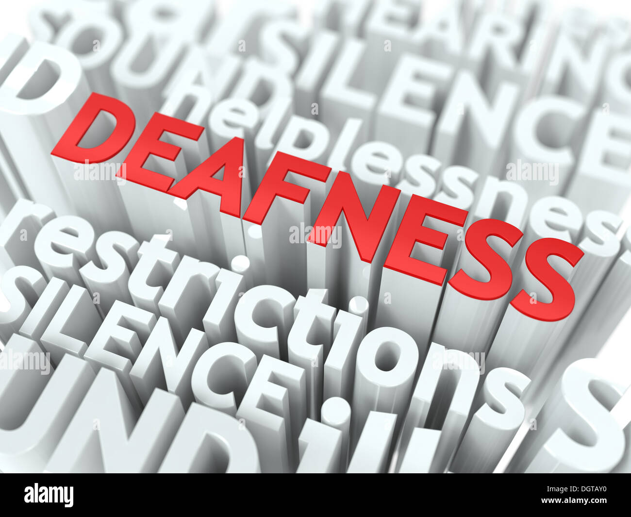 Hearing aid word cloud hi-res stock photography and images - Alamy