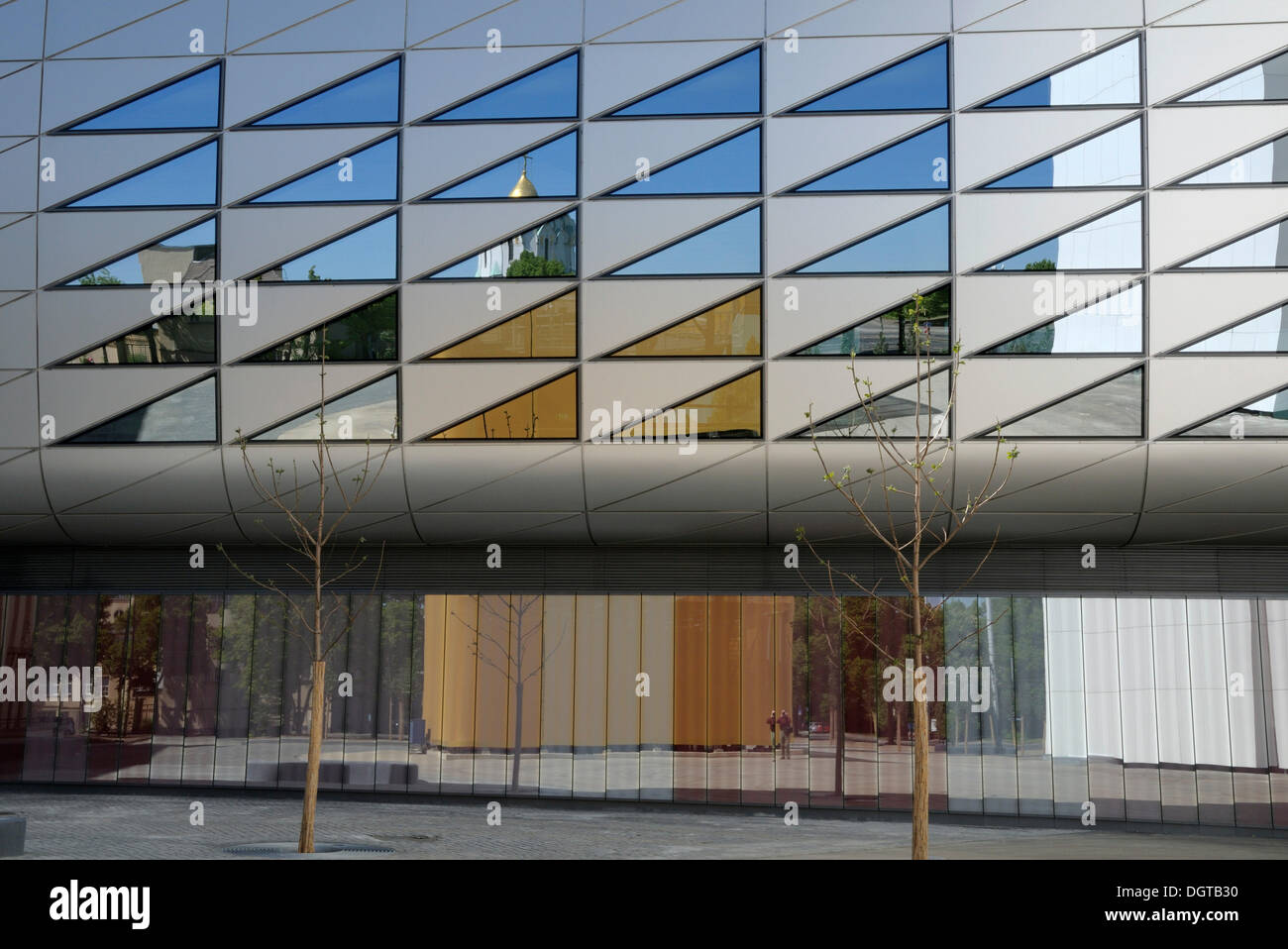 4th extension of the Deutsche Buecherei, German National Library ...