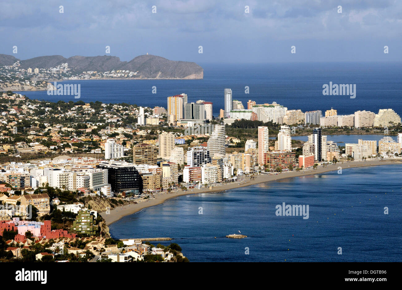 Calpe town spain hi-res stock photography and images - Alamy