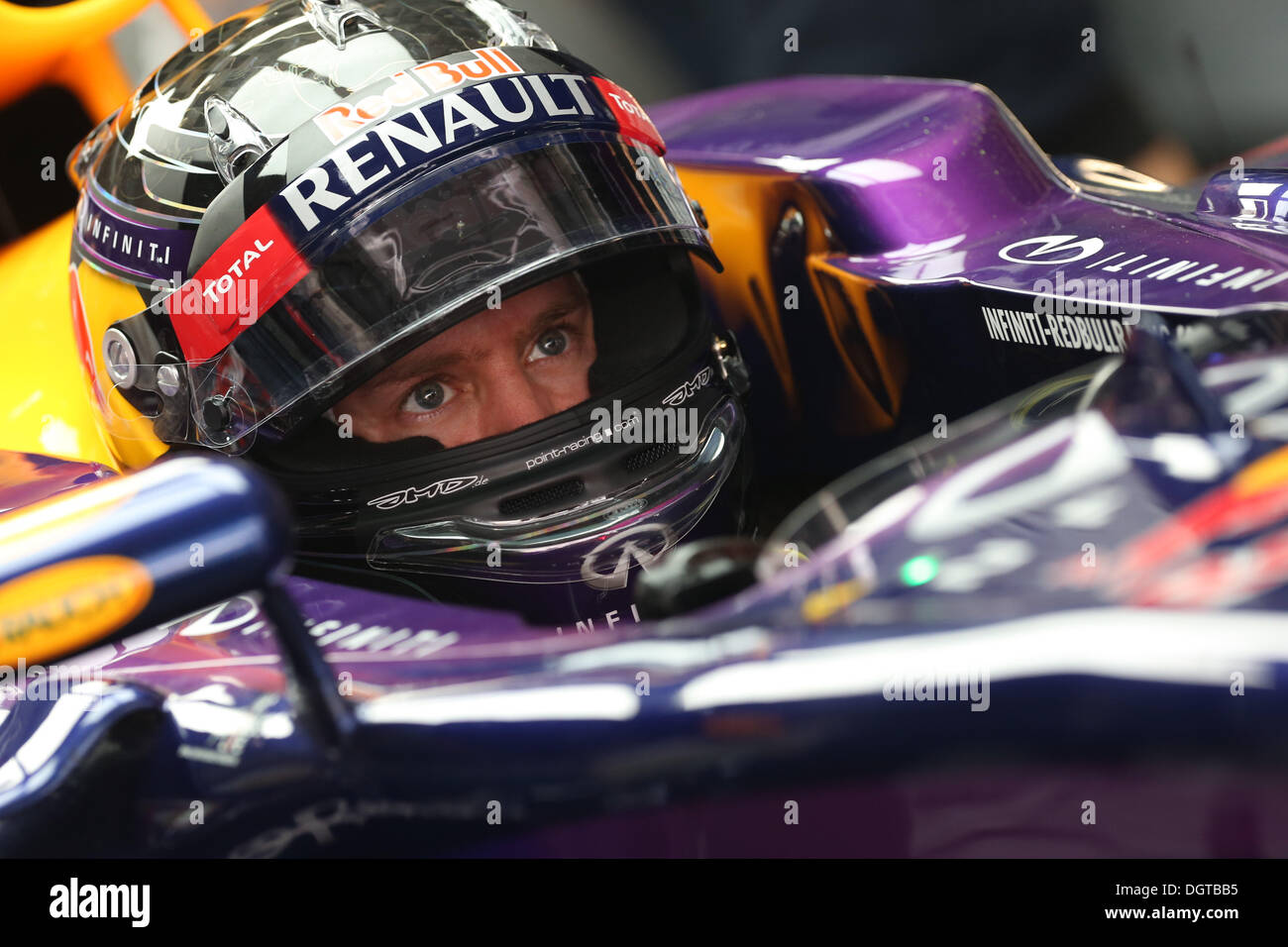 Greater Noida, India. 25th Oct, 2013. Sebastian Vettel (GER), Infiniti ...