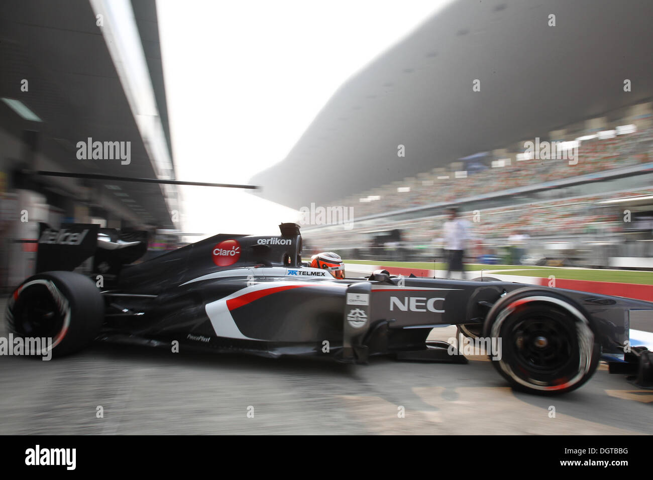 Greater Noida, India. 25th Oct, 2013. Nico Hulkenberg (GER), Sauber F1 ...
