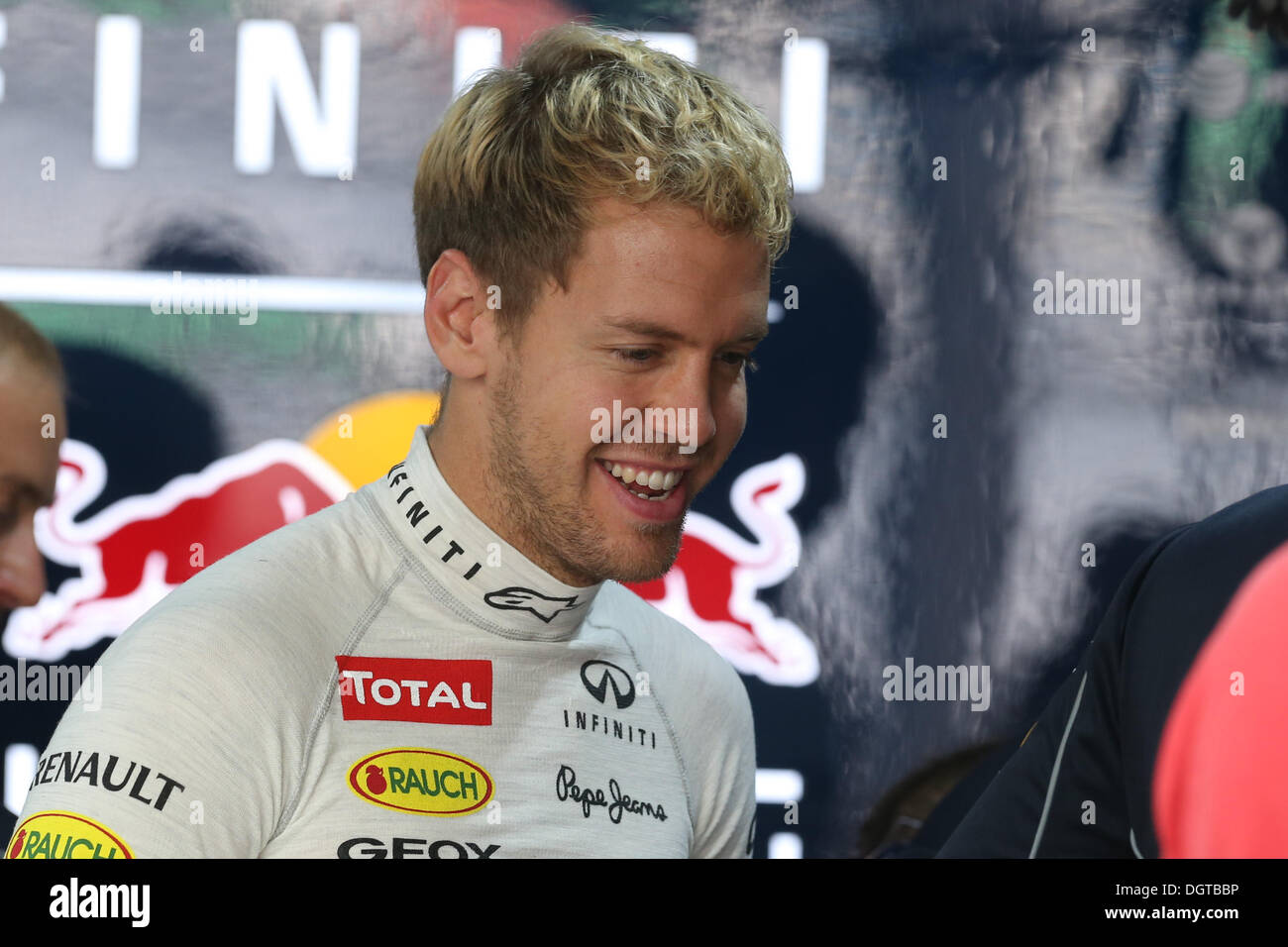 Greater Noida, India. 25th Oct, 2013. Sebastian Vettel (GER), Infiniti ...