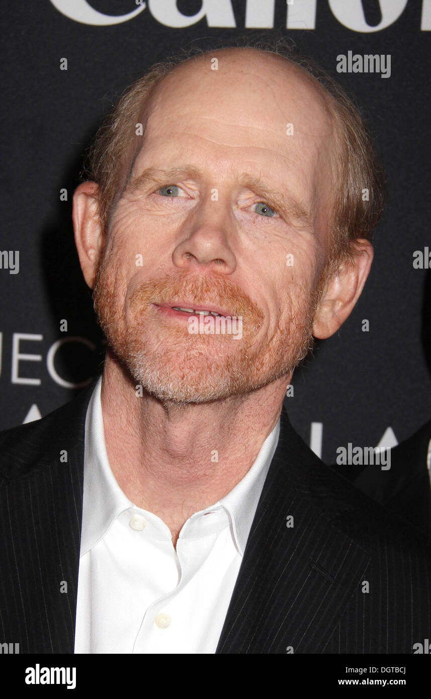 New York, USA. 24th Oct, 2013. Director RON HOWARD Presents the Global ...