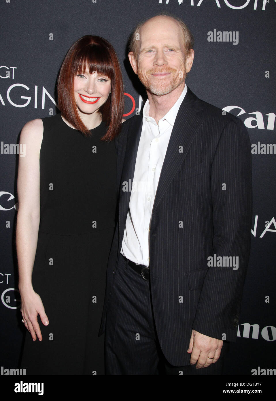 New York, USA. 24th Oct, 2013. Actress BRYCE DALLAS HOWARD and her ...