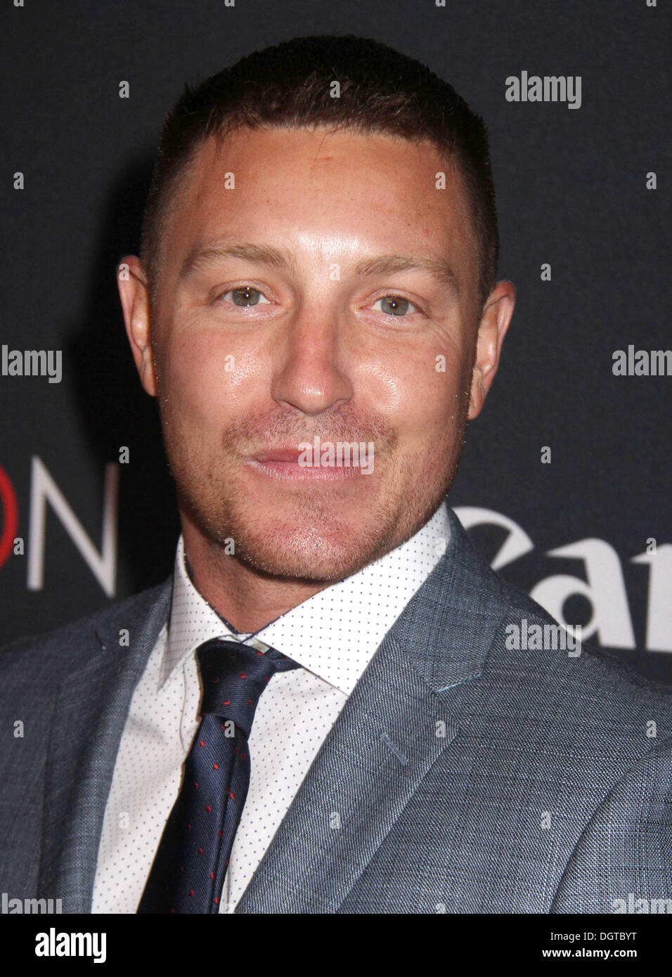 New York, USA. 24th Oct, 2013. Actor LANE GARRISON attends Ron Howard ...