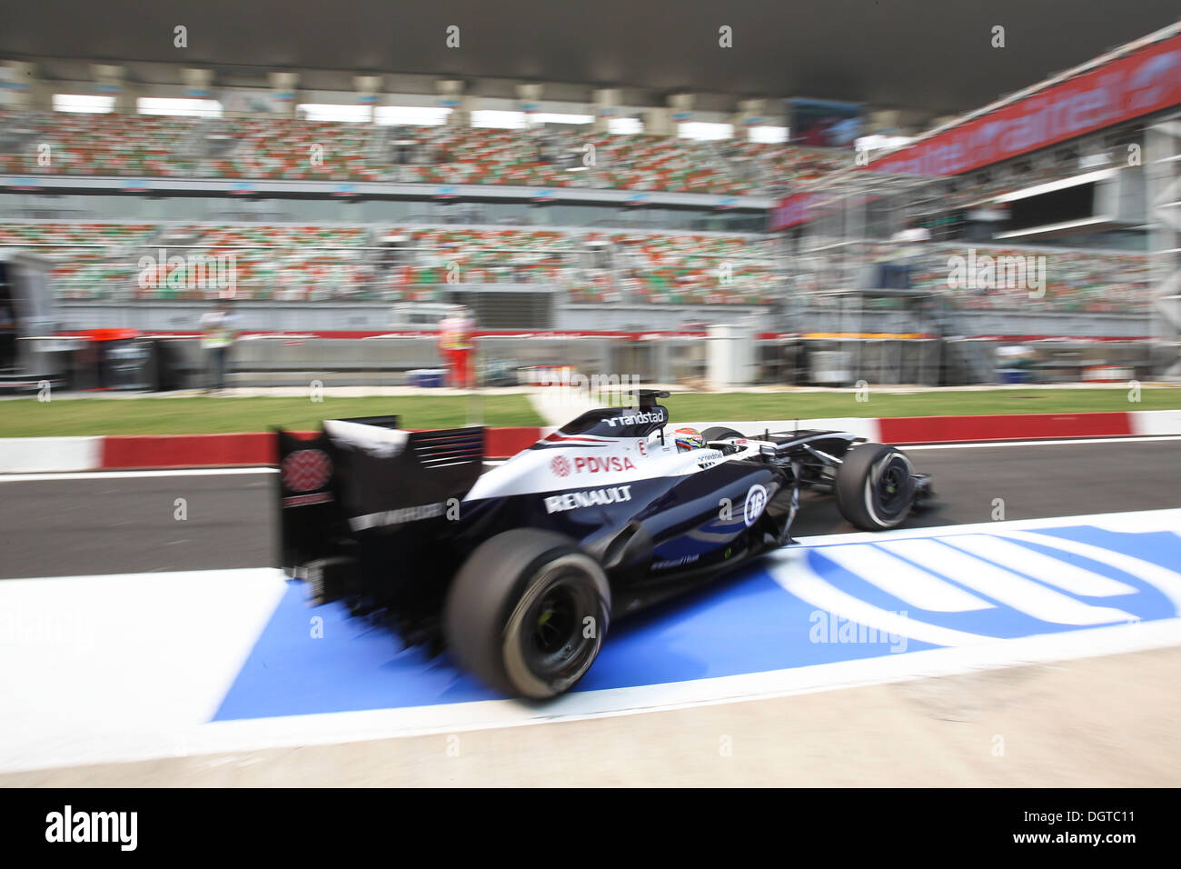Greater Noida, India. 25th Oct, 2013. Pastor Maldonaldo (VEN), Williams ...