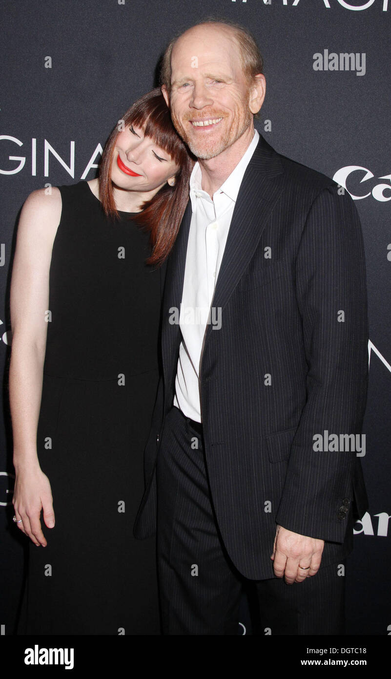 New York, USA. 24th Oct, 2013. Actress BRYCE DALLAS HOWARD and her ...