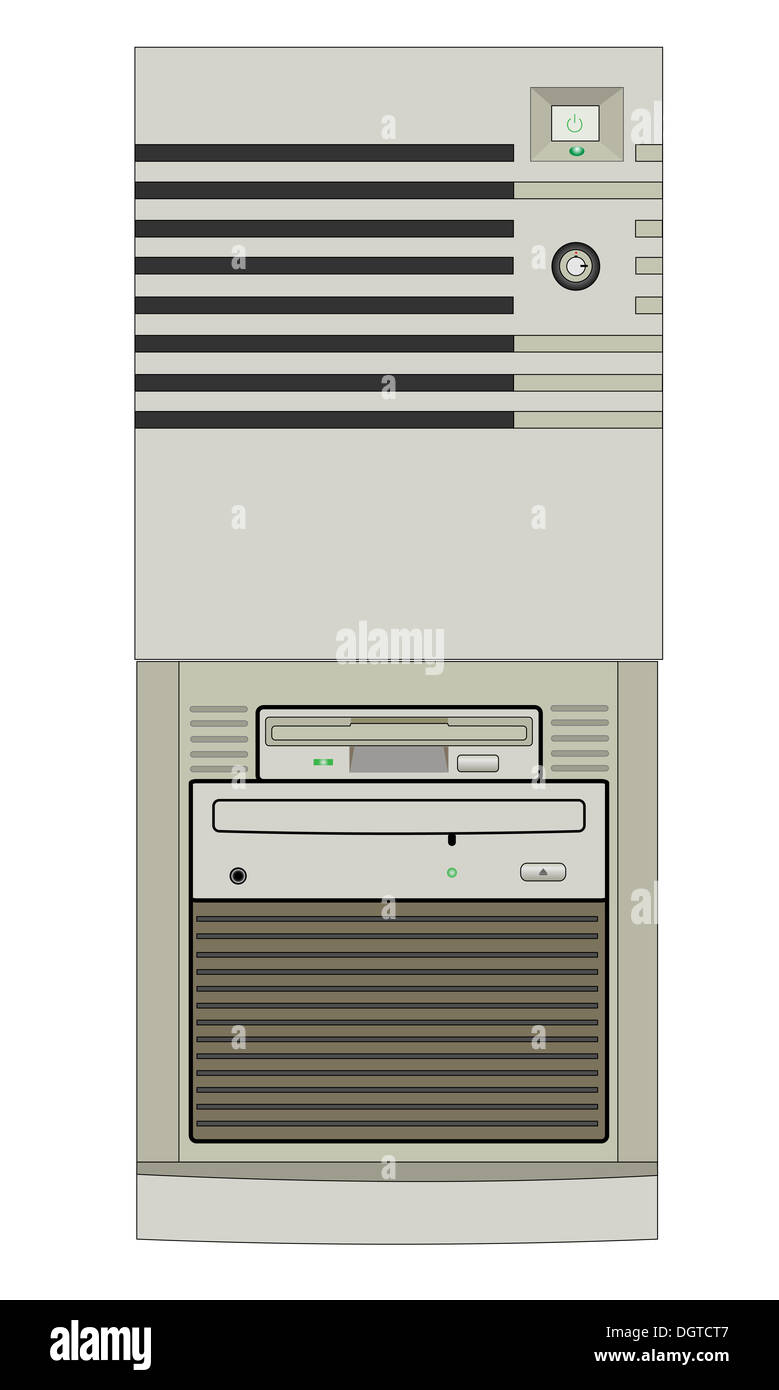 Computer server case cpu hi-res stock photography and images - Alamy