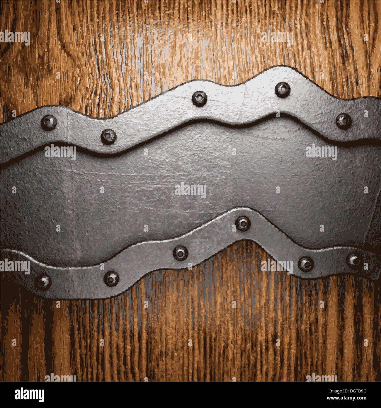 metal and wood background Stock Photo - Alamy