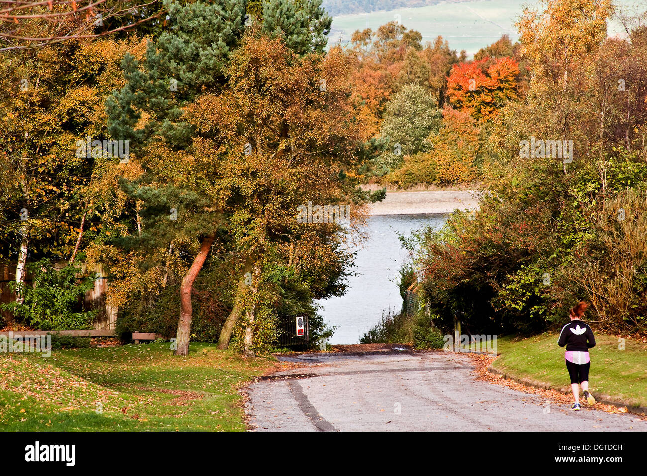 Woman clatto park dundee hi-res stock photography and images - Alamy