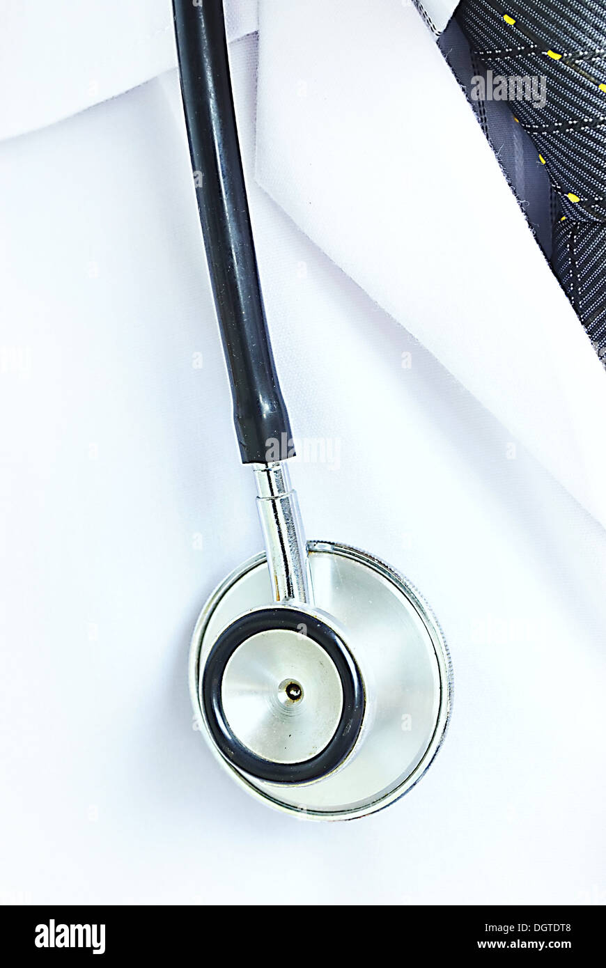 Doctor and stethoscope Stock Photo - Alamy