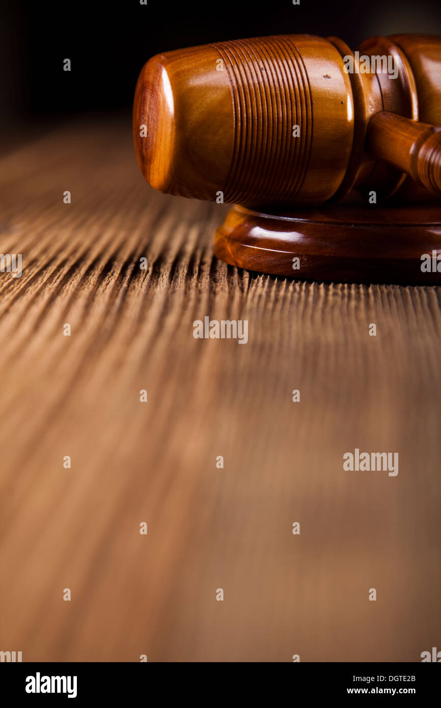 Gavel,Law theme, mallet of judge Stock Photo - Alamy
