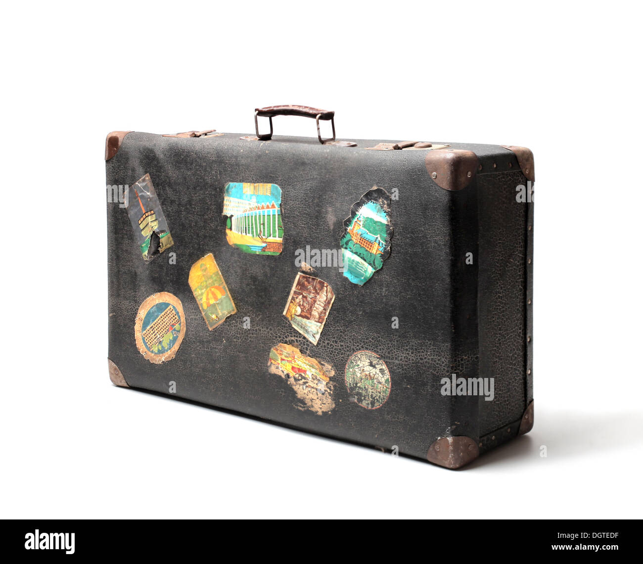 Still image of an used luggage Stock Photo - Alamy