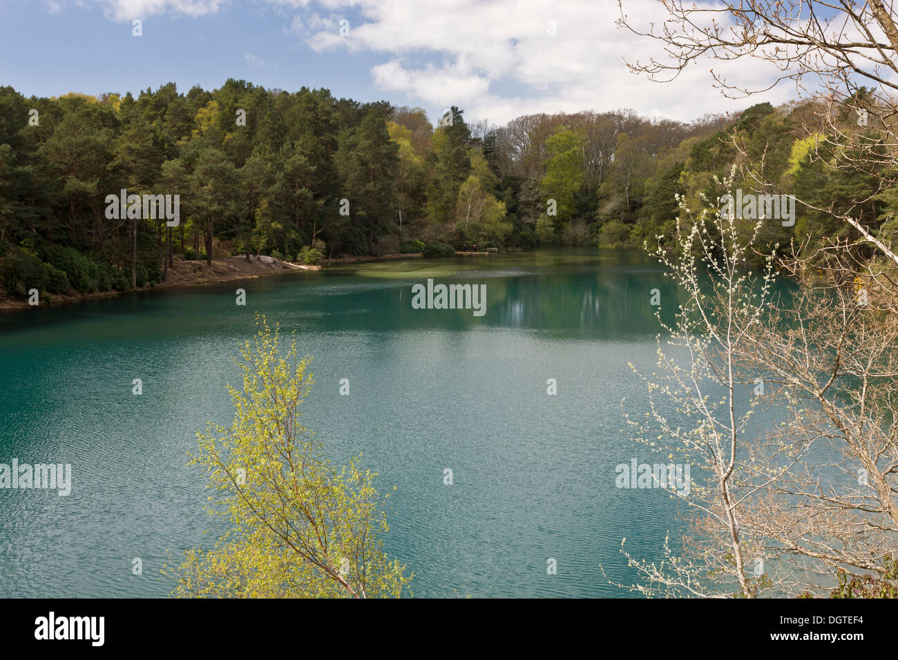 Blue Pool Dorset High Resolution Stock Photography and Images - Alamy