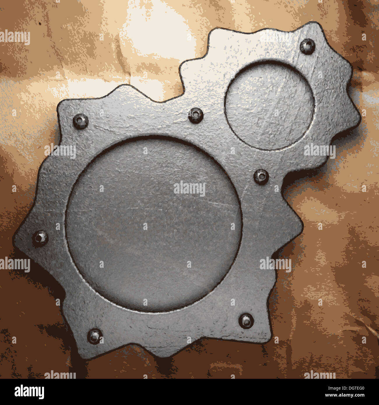 metal and paper background Stock Photo - Alamy