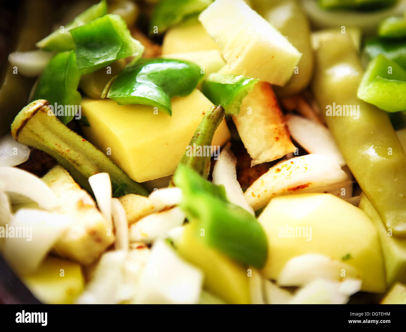 A mutton stew with mixed vegetables Stock Photo - Alamy