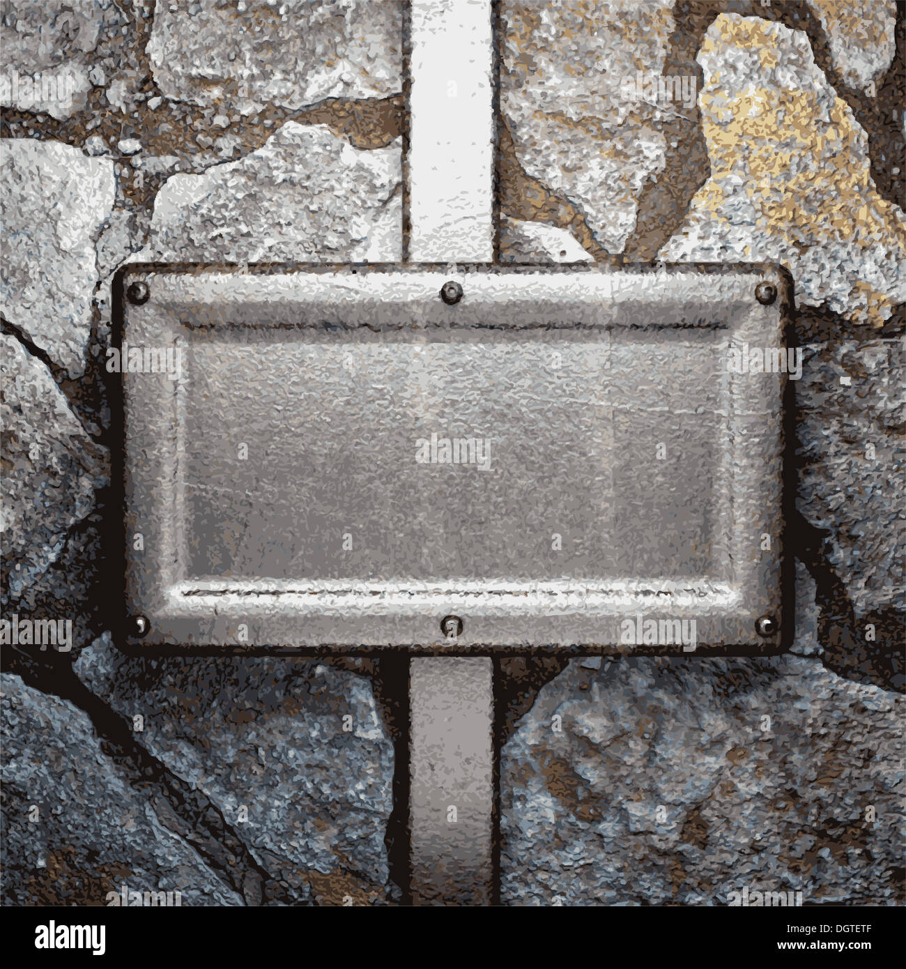 metal and stone background Stock Photo - Alamy