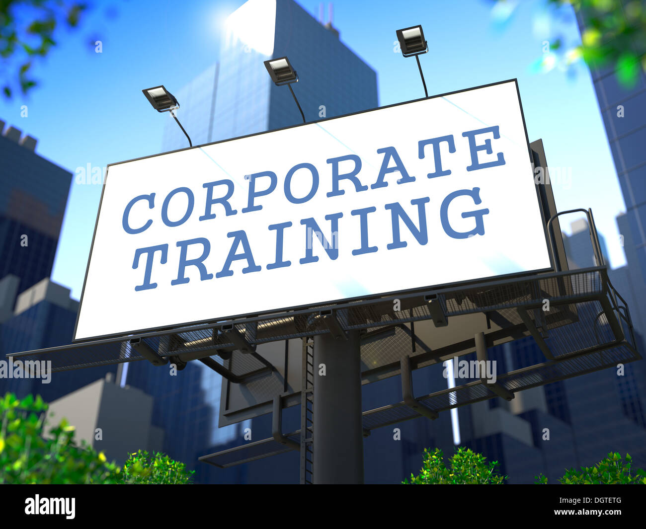 Corporate Training Concept Stock Photo - Alamy