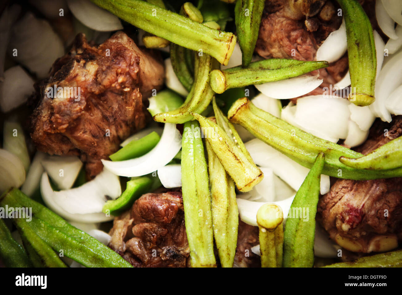 A mutton stew with mixed vegetables Stock Photo - Alamy