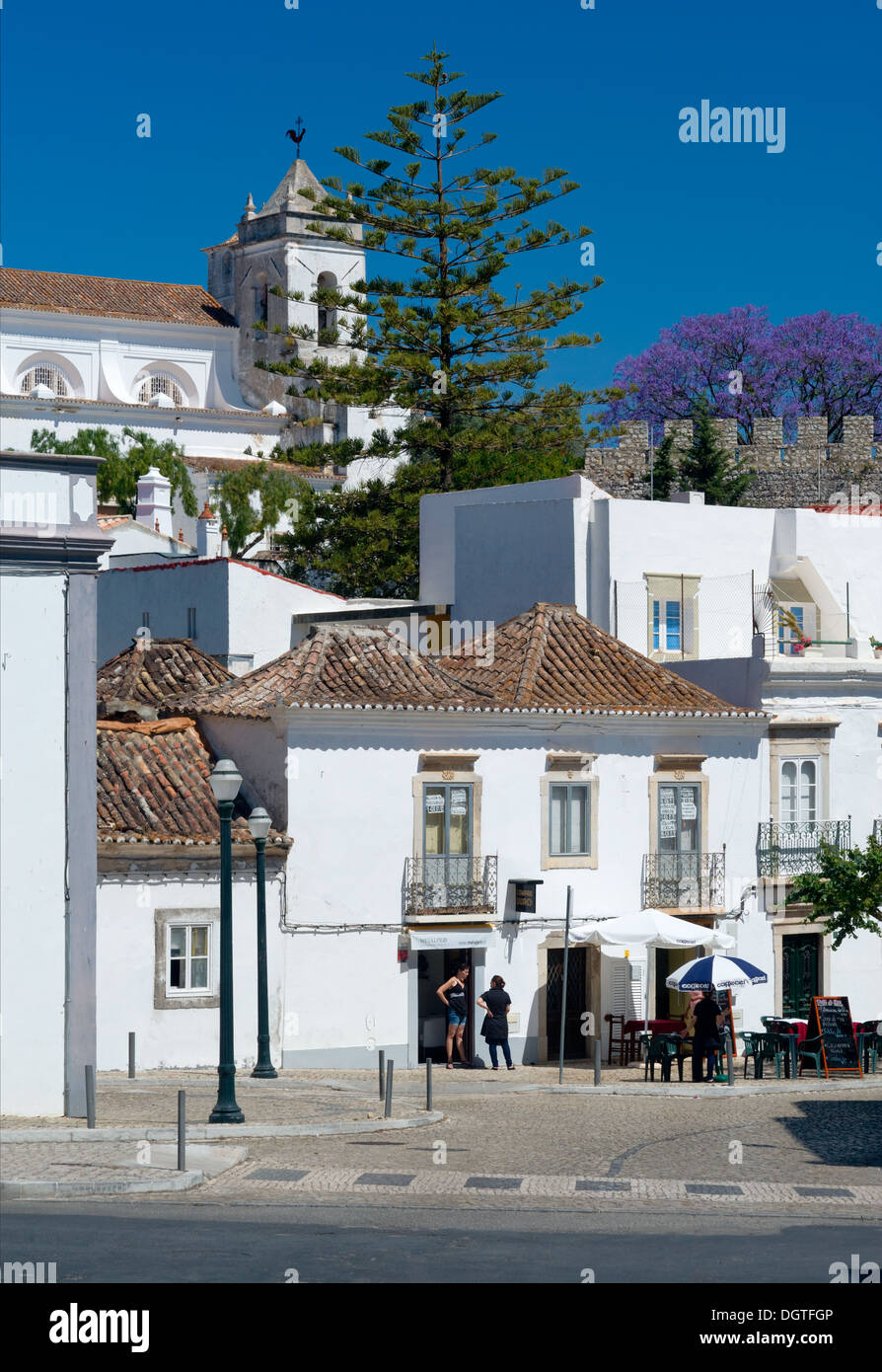 Portugal, the Algarve, Tavira street scene Stock Photo - Alamy