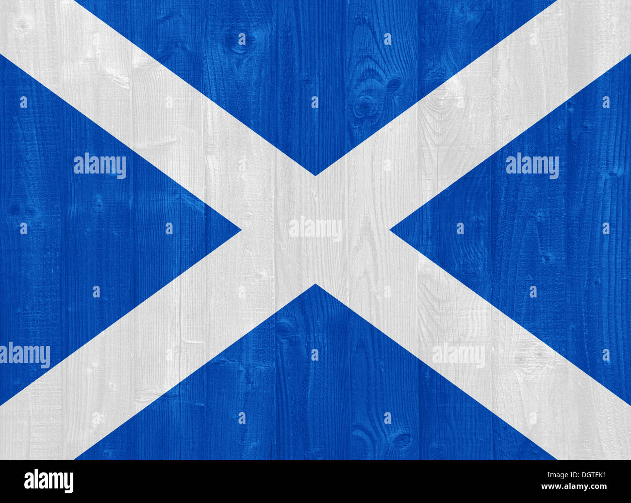 Scotland flag on a wall hi-res stock photography and images - Alamy