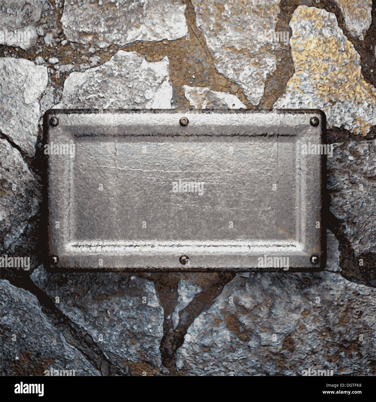 metal and stone background Stock Photo - Alamy