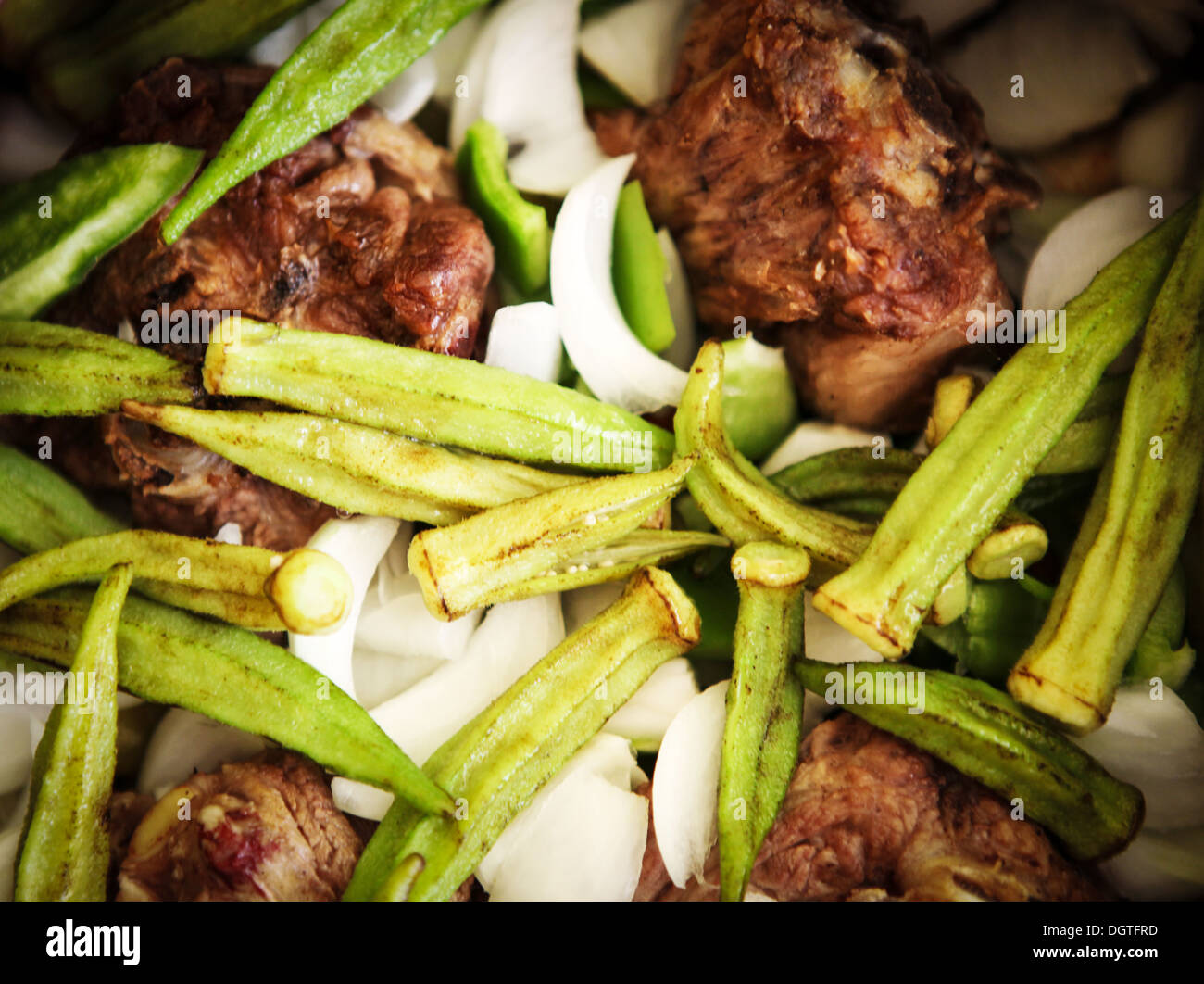 A mutton stew with mixed vegetables Stock Photo - Alamy
