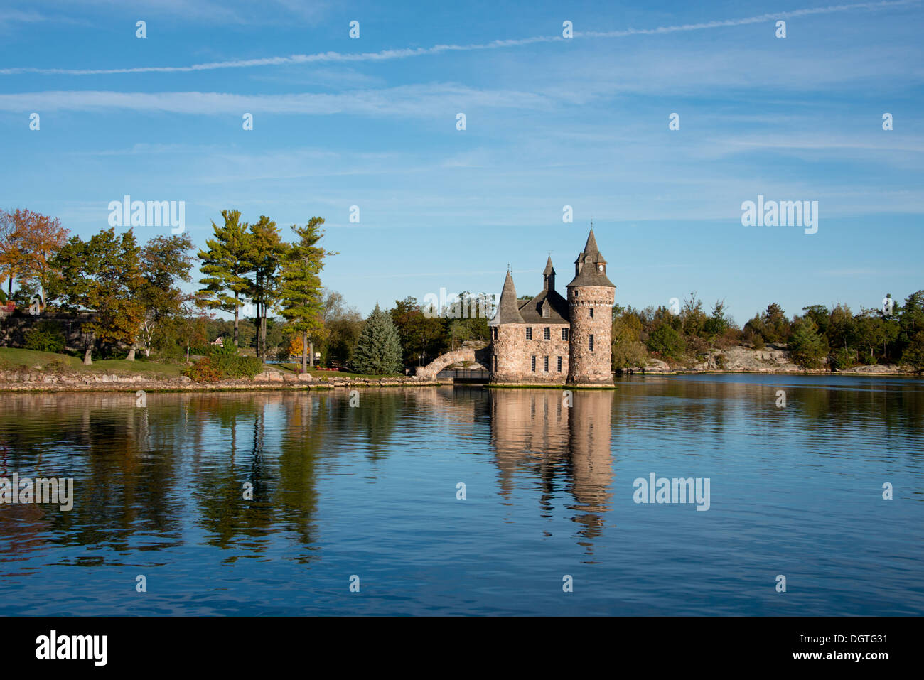 New York, Alexandria. St. Lawrence Seaway, Thousand Islands, American ...