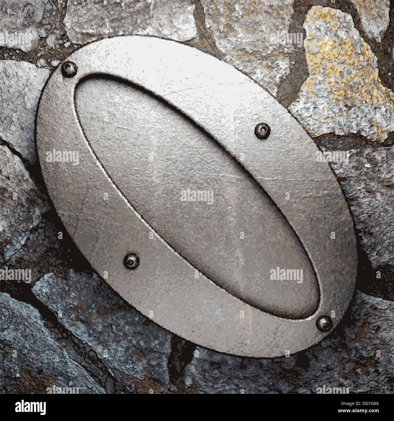 metal and stone background Stock Photo - Alamy
