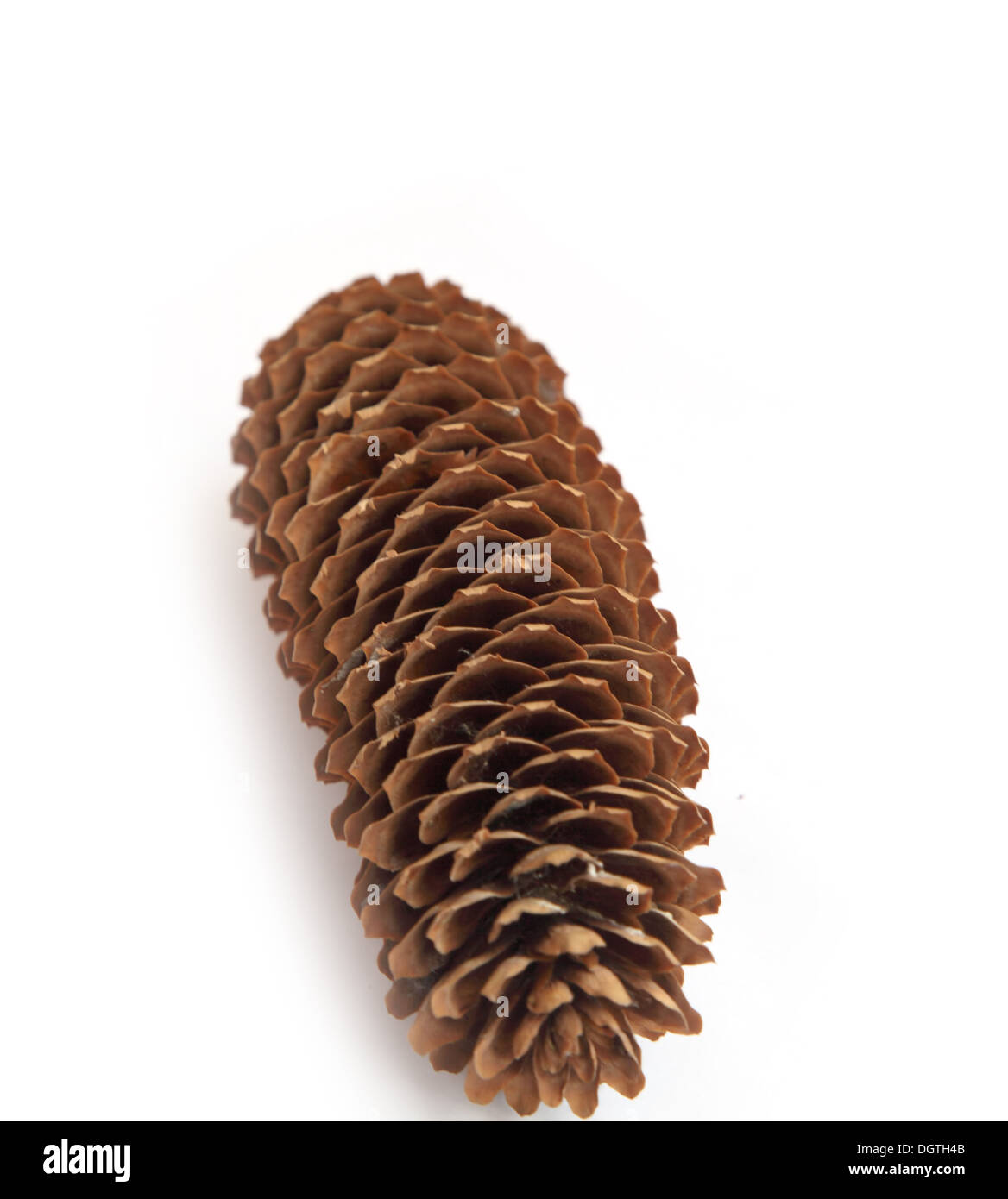 cone isolated on white background Stock Photo - Alamy