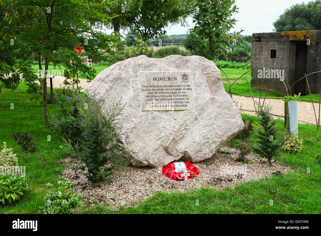 The Home Run memorial dedicated to allied escaper's and evaders of ...