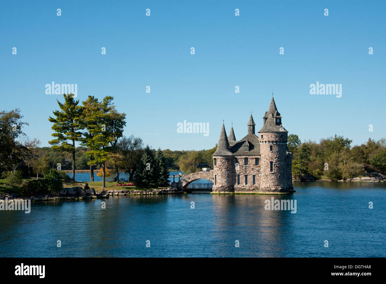 New York, Alexandria. St. Lawrence Seaway, Thousand Islands, American ...