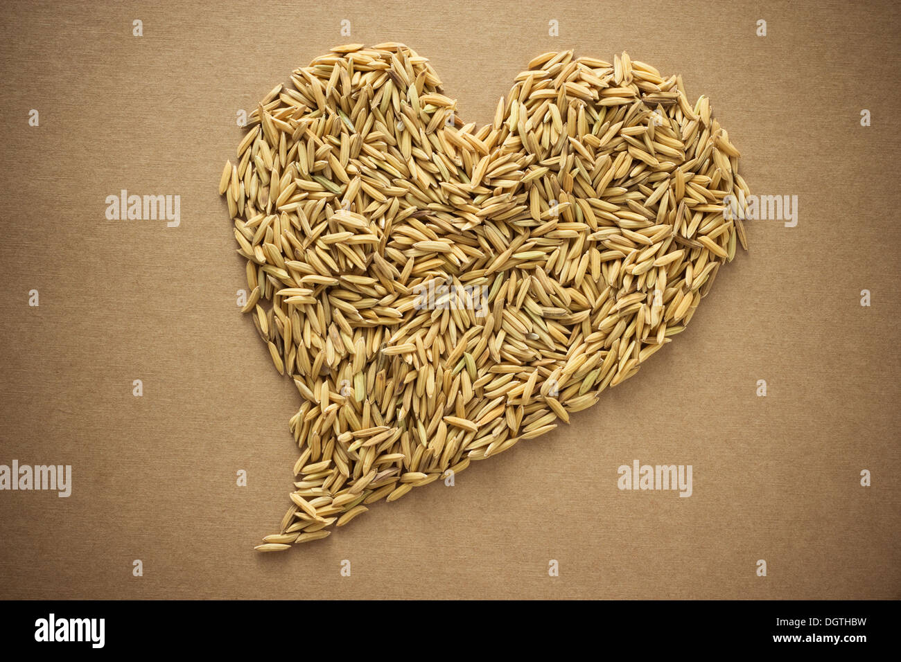 Brown rice heart hi-res stock photography and images - Alamy