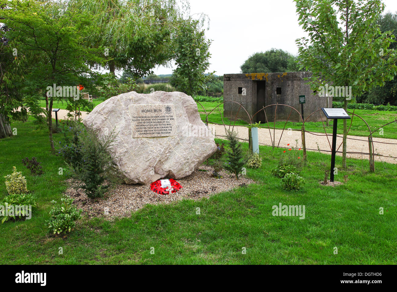 The Home Run memorial dedicated to allied escaper's and evaders of ...