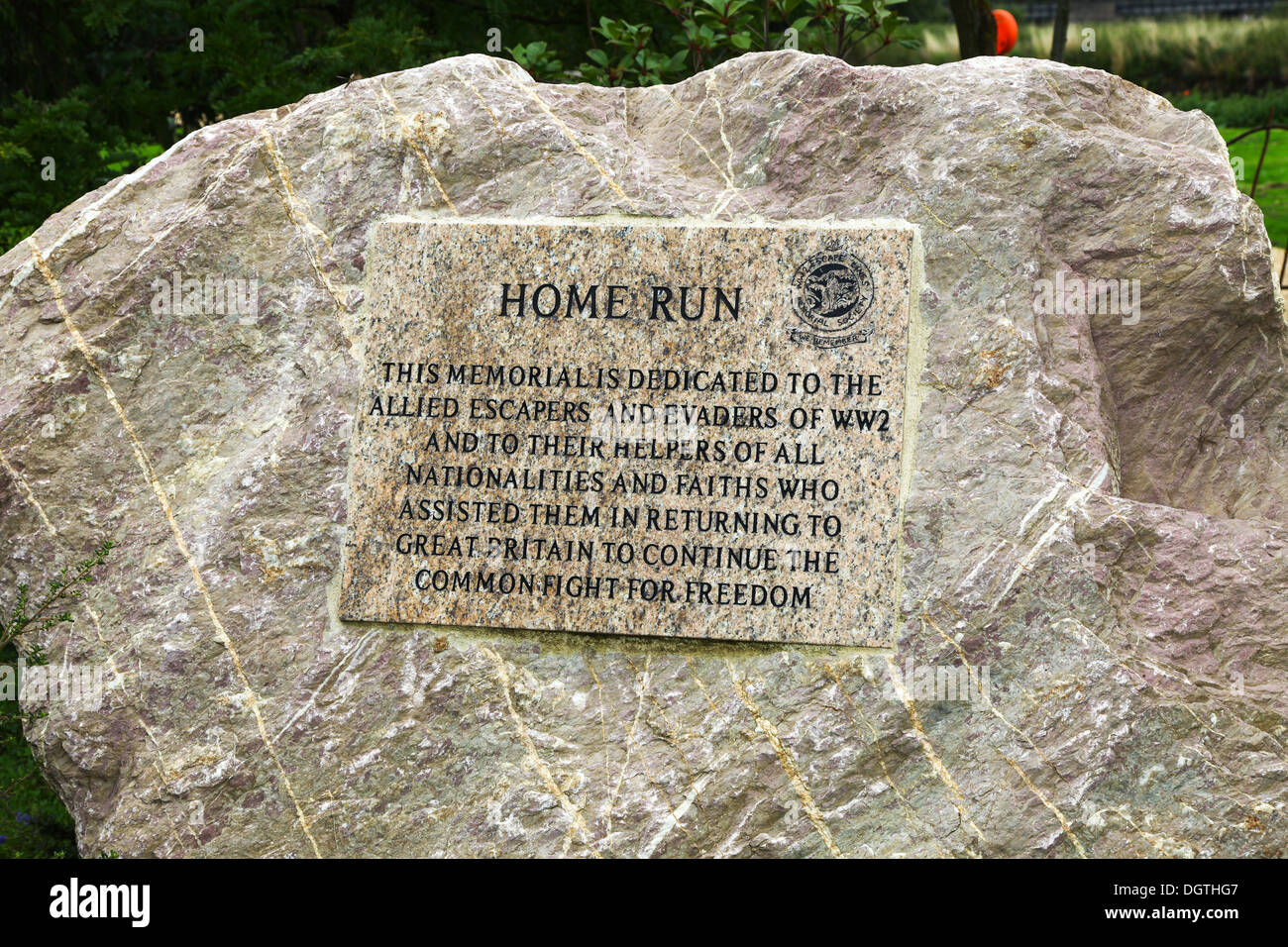 The Home Run memorial dedicated to allied escaper's and evaders of ...