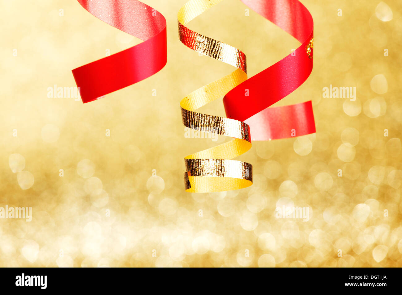 double gold stroke luxury red banner Stock Photo - Alamy
