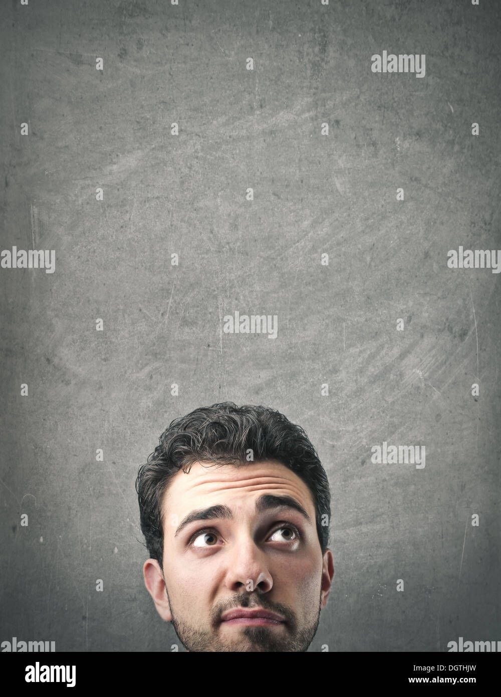 Face written hi-res stock photography and images - Alamy