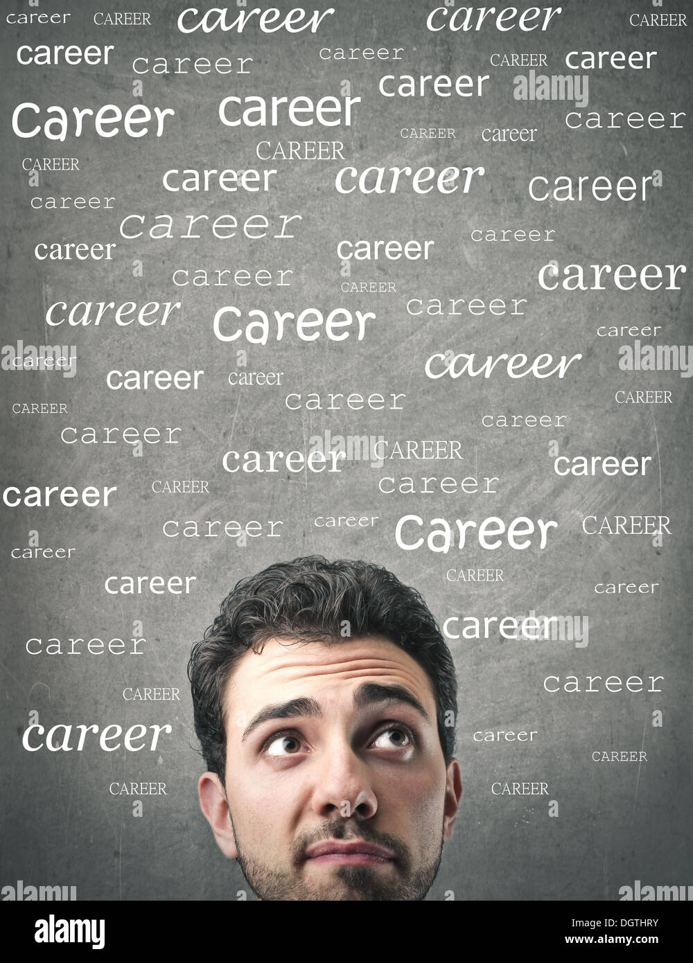 Face written hi-res stock photography and images - Alamy