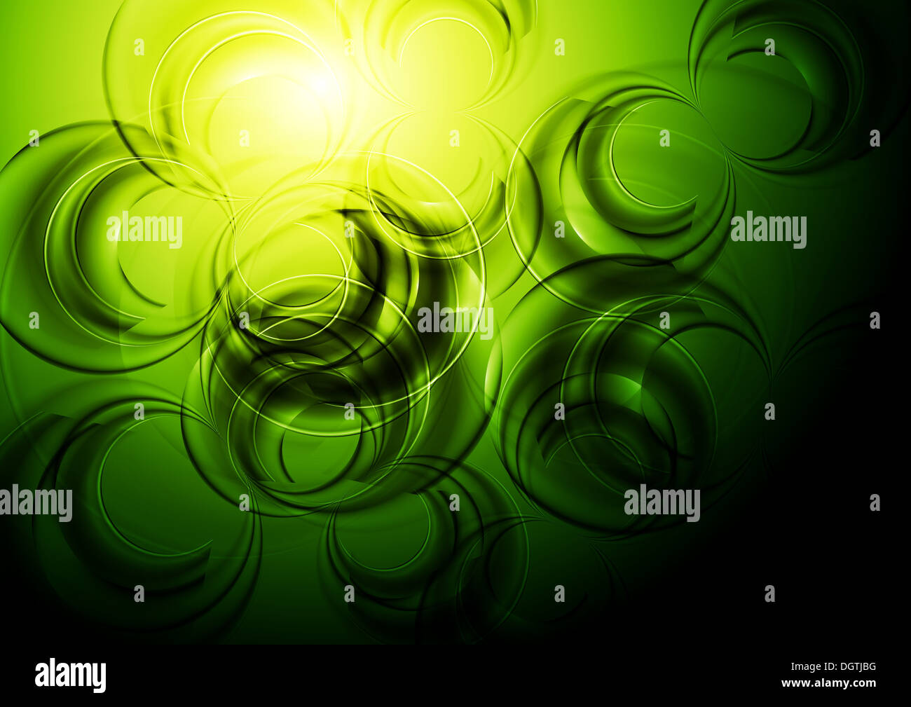 Vibrant green abstract background. Vector illustration eps 10 Stock ...