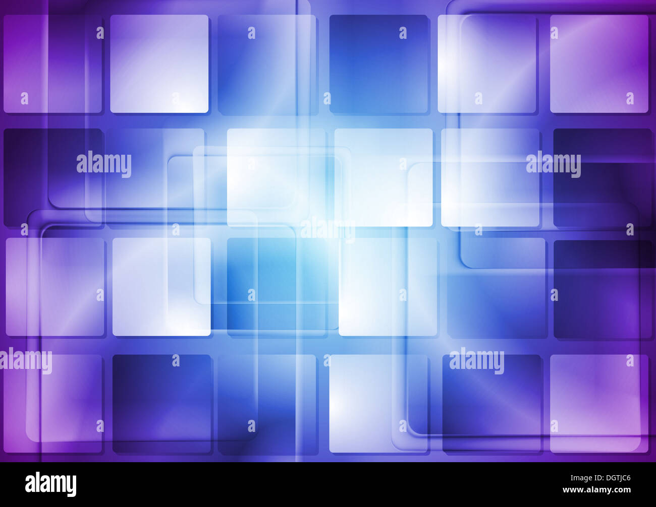 Blue and violet tech background with square texture. Eps 10 vector ...