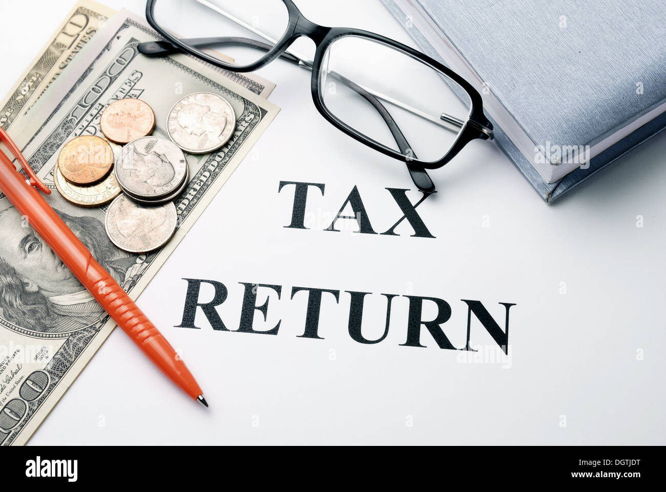 Tax papers hi-res stock photography and images - Alamy