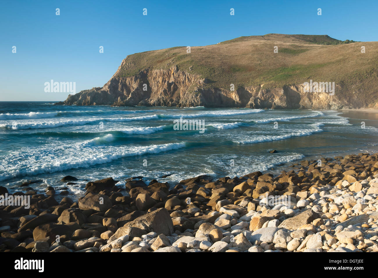 The waves gave off the typical but beautiful blue-ish green of the ...
