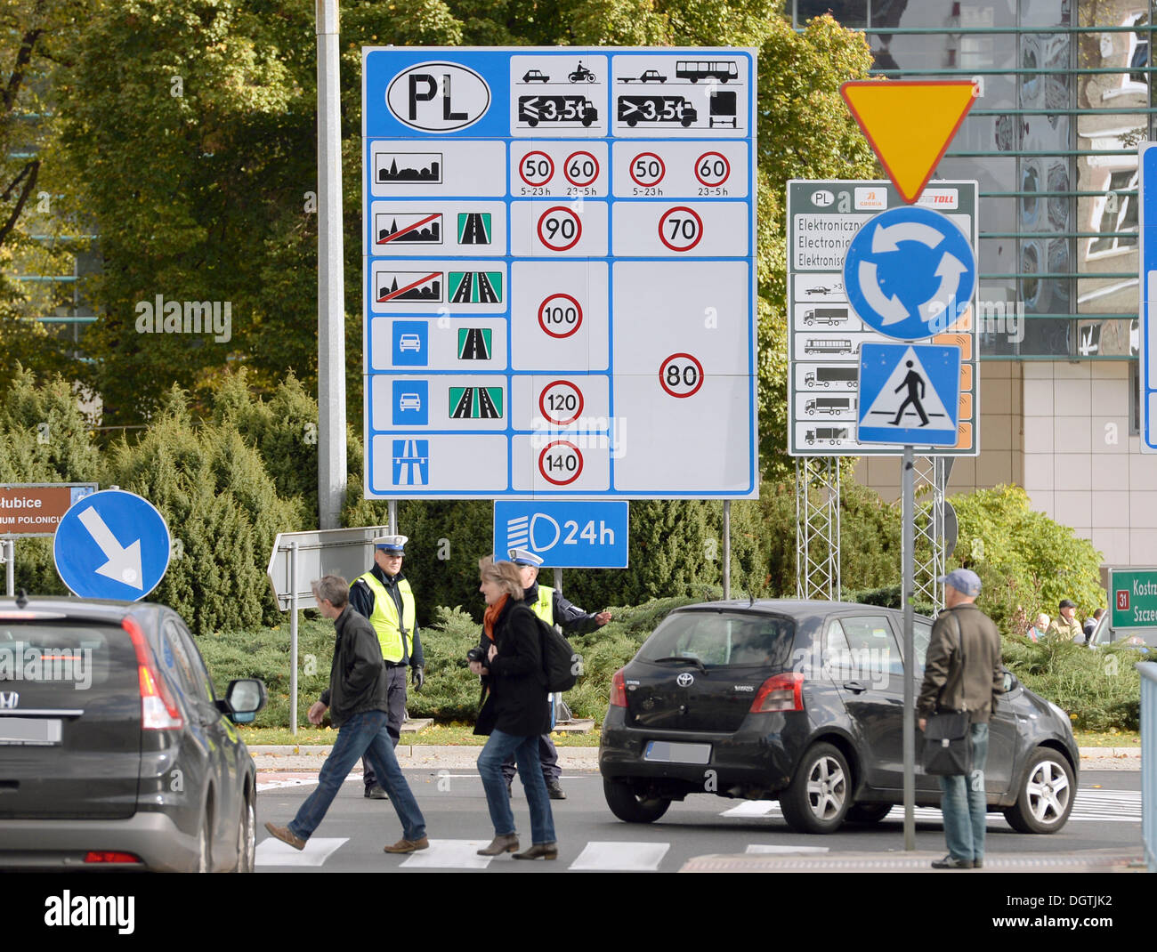 Polish traffic hi-res stock photography and images - Alamy
